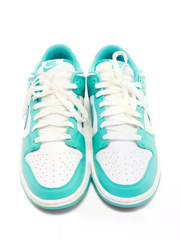 Nike Dunk Low-top Leather Sneakers - Blue