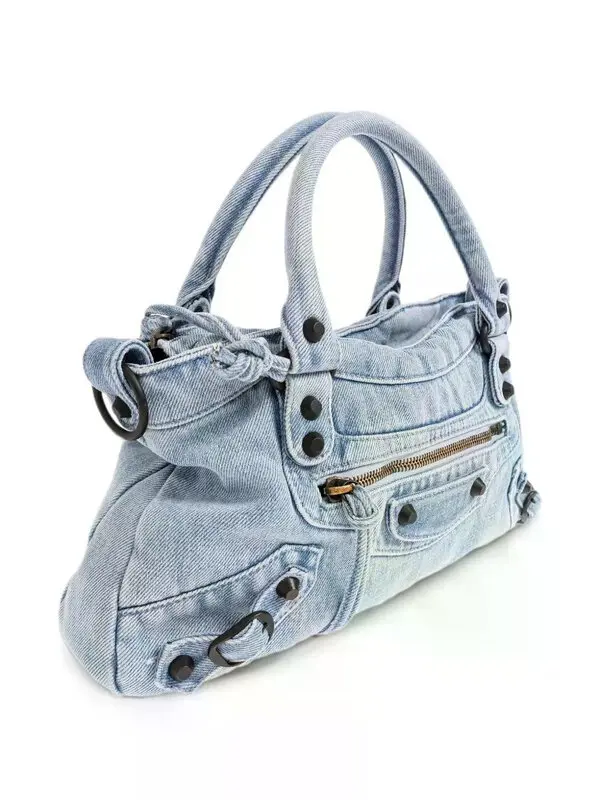 Balenciaga Le City First Denim Tote Bag