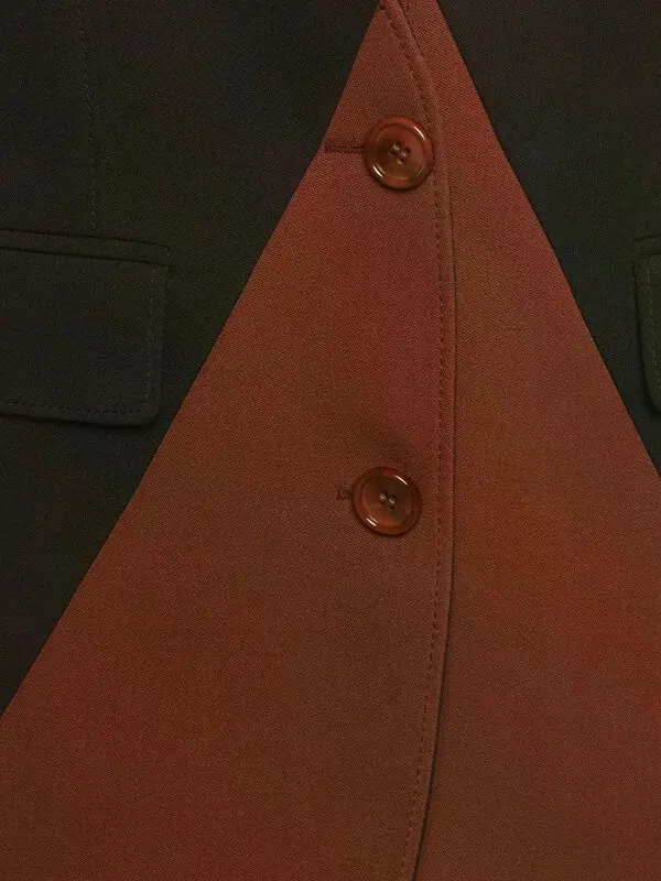 Burberry Colorblock Sleeveless Vest