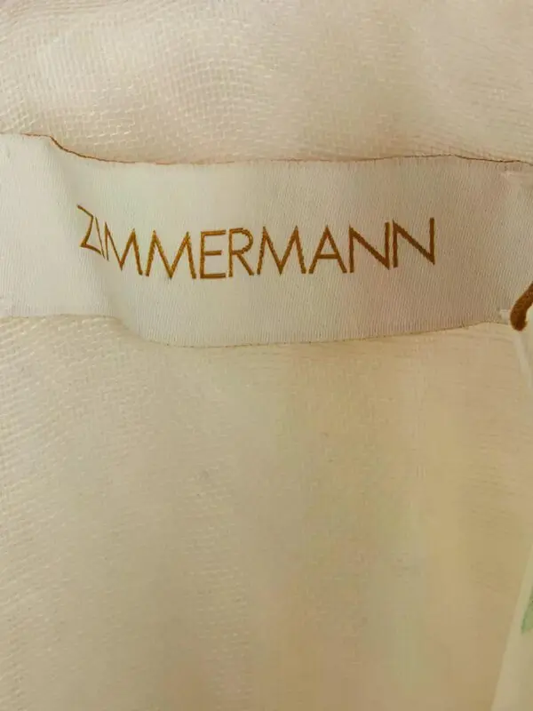 Zimmermann High Tide Embroidered Mini Dress