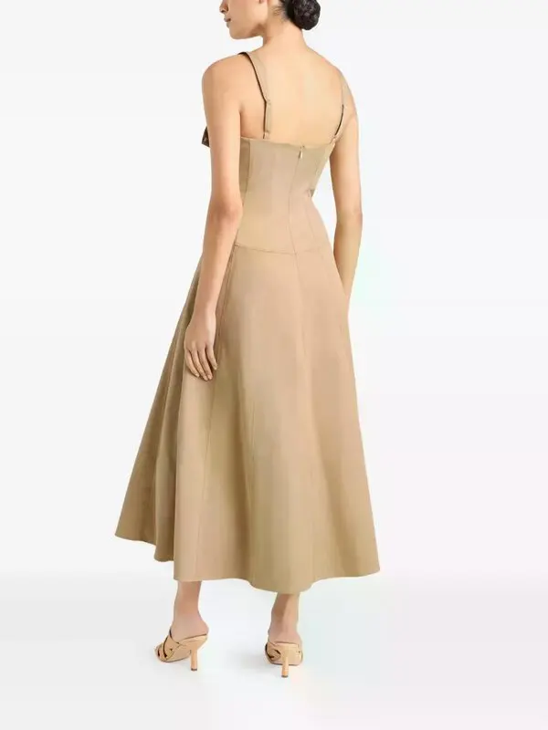 Cinq À Sept Lucil Button-front Midi Dress
