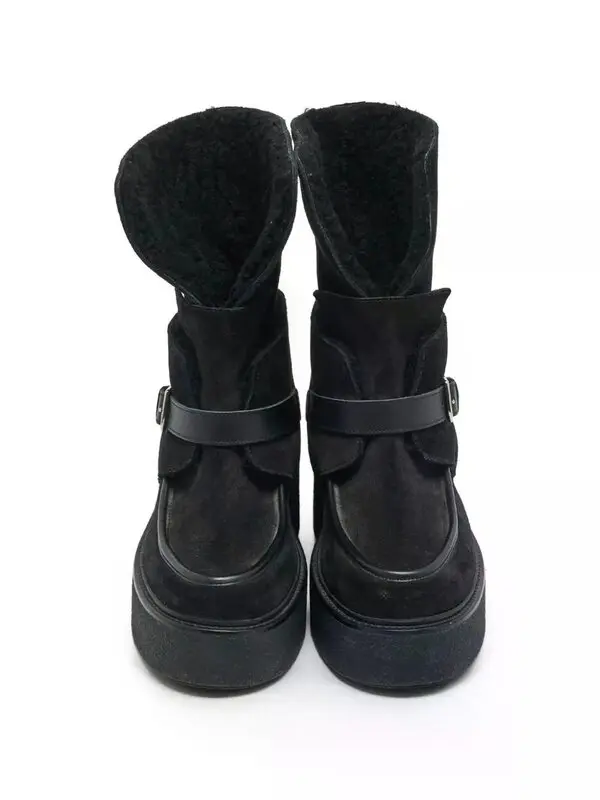 Hermès Hemisphere Buckled Ankle Boots