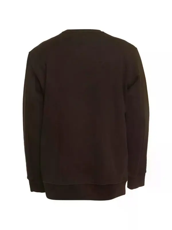Moschino Logo-embossed Crew Neck Sweatshirt