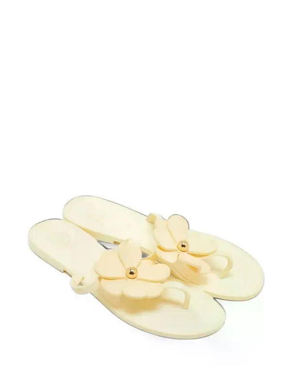 Tory Burch Flower Motif Flip Flops