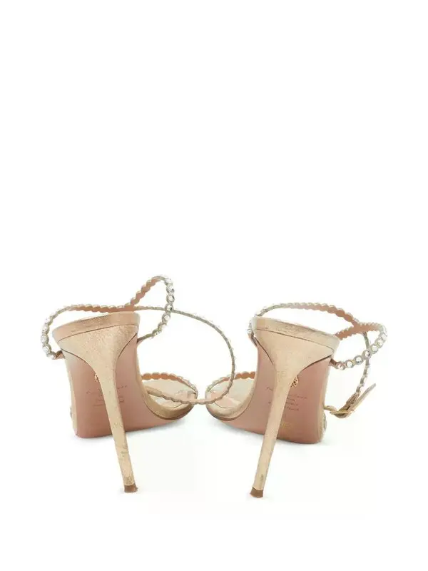 AQUAZZURA Tequila Crystal Embellished Sandals