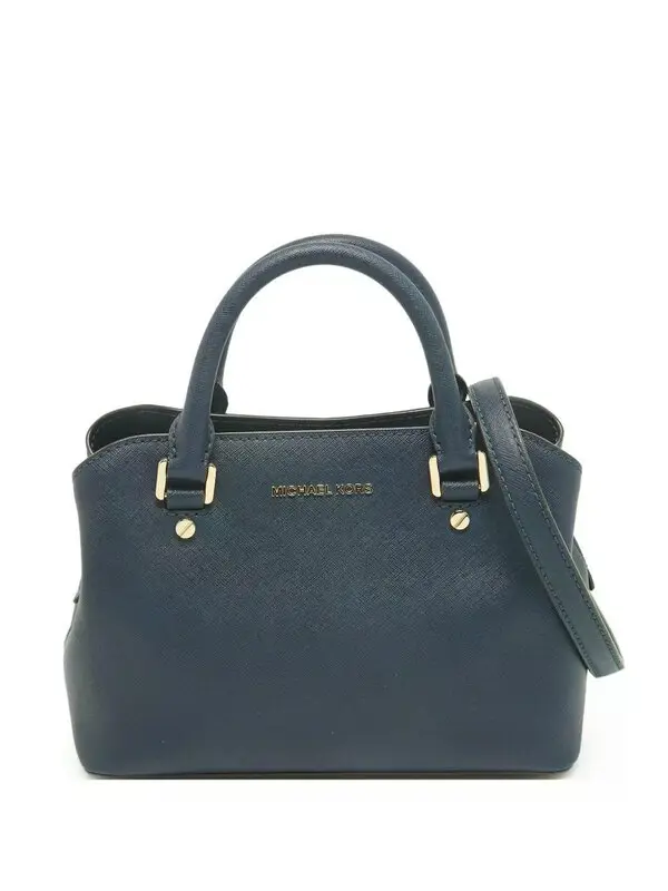 Michael Kors Savannah Small Saffiano Tote Bag - Blue