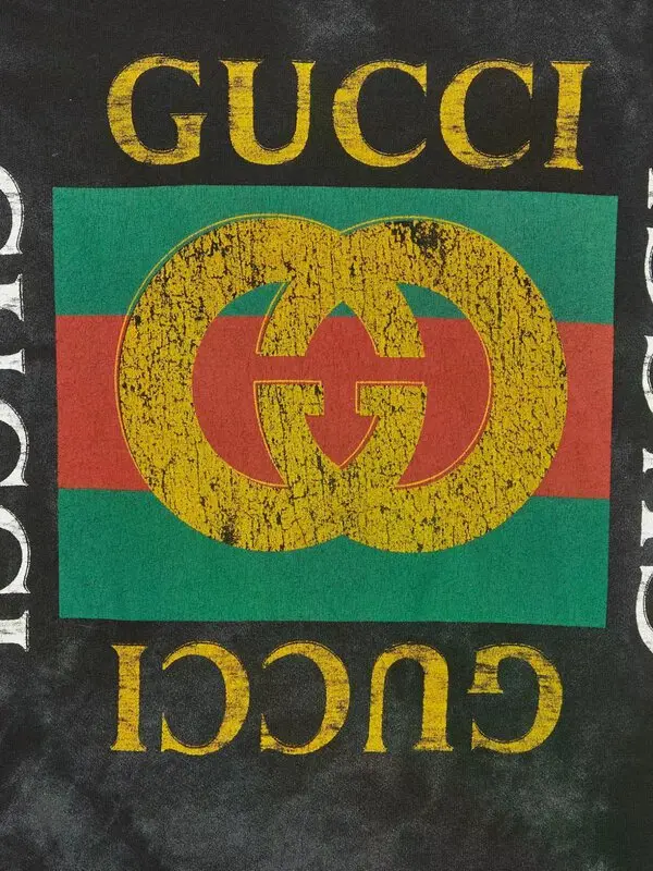Gucci Embroidered Short-sleeve T-shirt