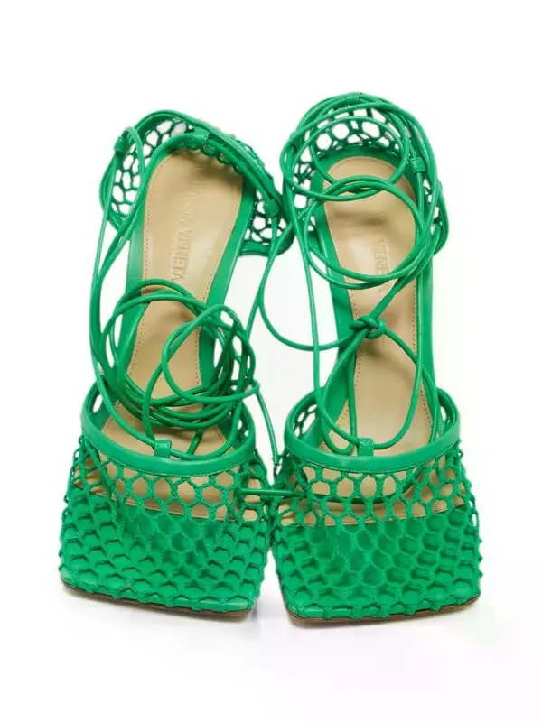 Bottega Veneta Stretch Mesh Sandals