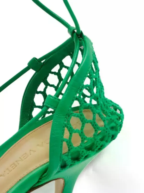 Bottega Veneta Stretch Mesh Sandals