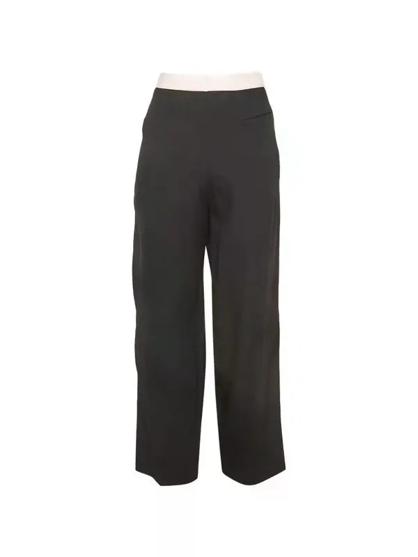 Sonia Rykiel Paris Crepe Pleated Trousers