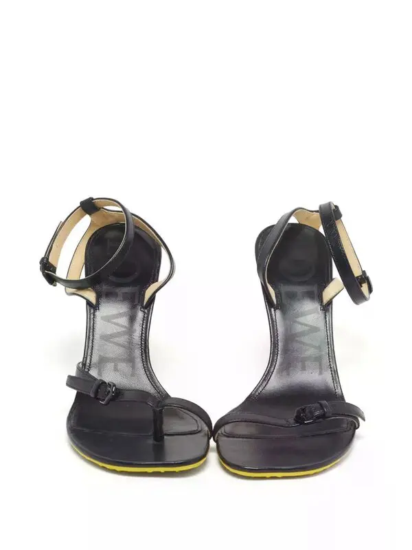 Loewe Petal Ankle-strap Heeled Sandals