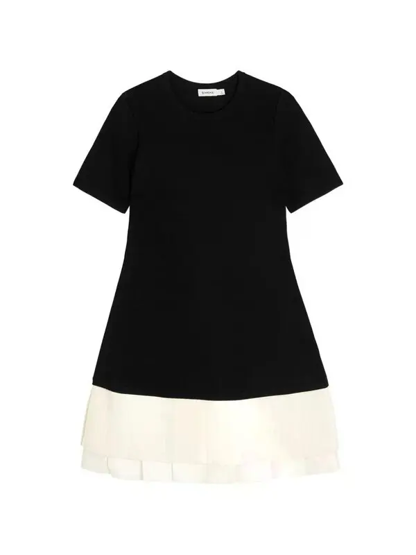 Simkhai Lorin Pleated T-shirt Dress