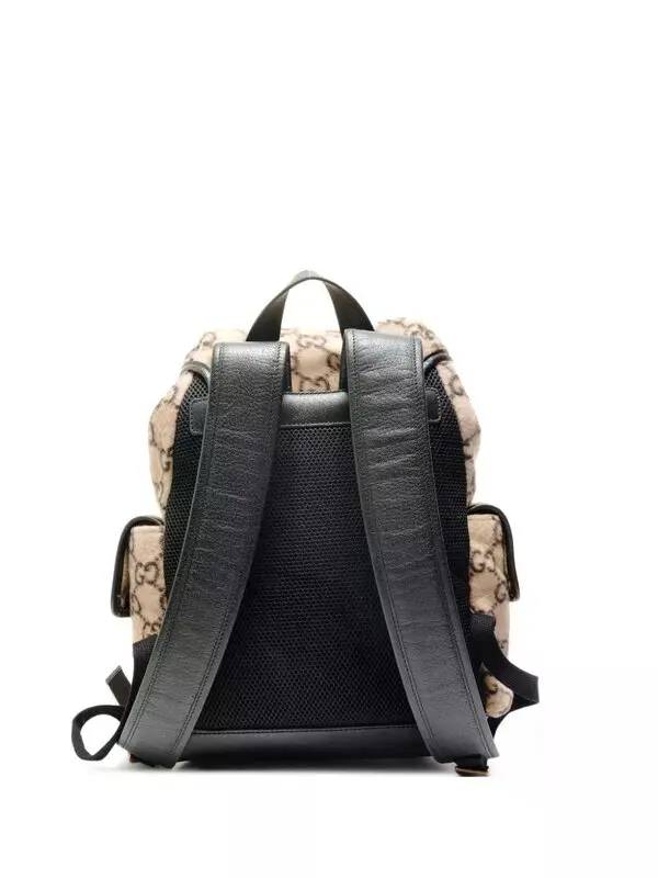 Gucci Gg Monogram Backpack