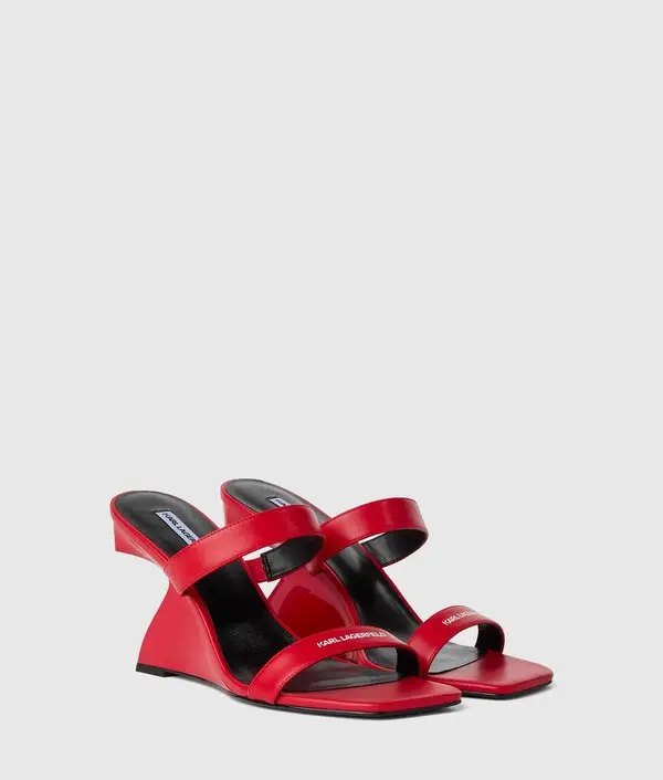 KL JEANS Waverly Double-strap Wedges