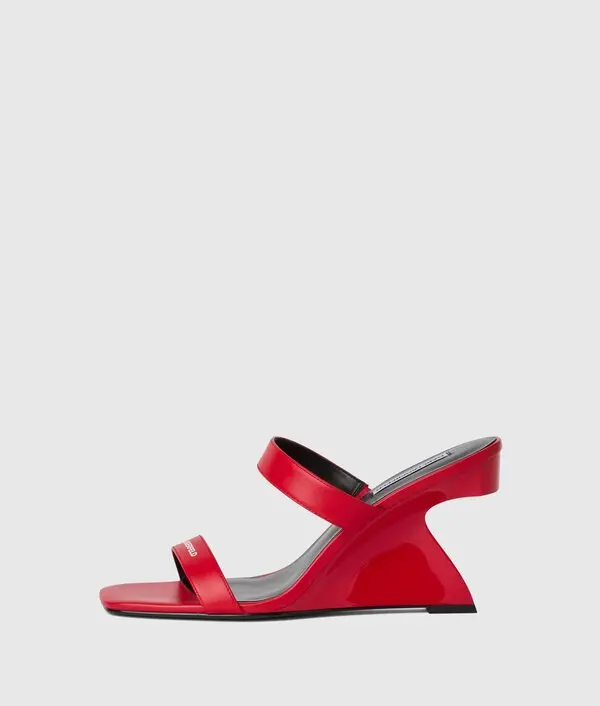 KL JEANS Waverly Double-strap Wedge Sandals
