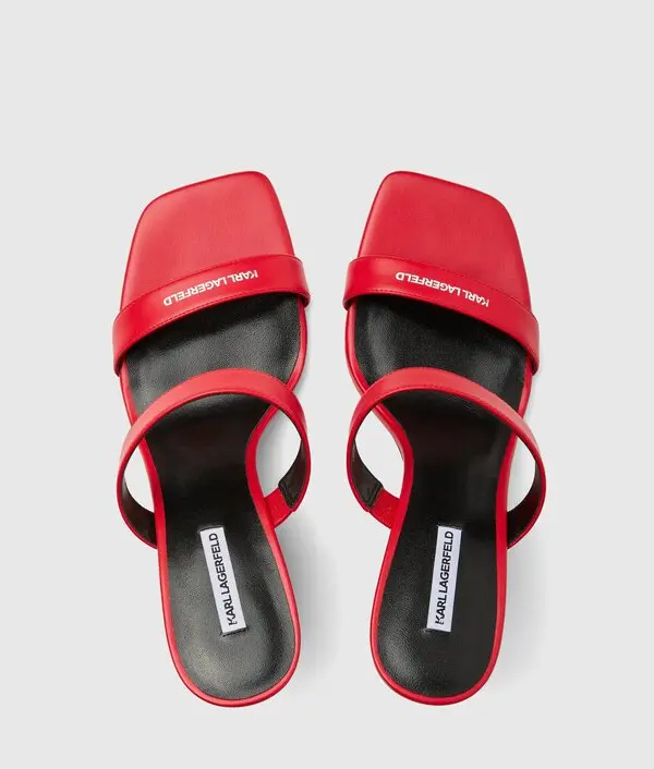 Karl Lagerfeld Waverly Double-strap Wedge Sandals