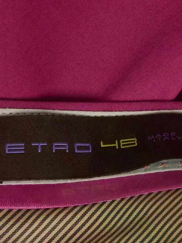 Etro Straight-fit Button-up Trousers