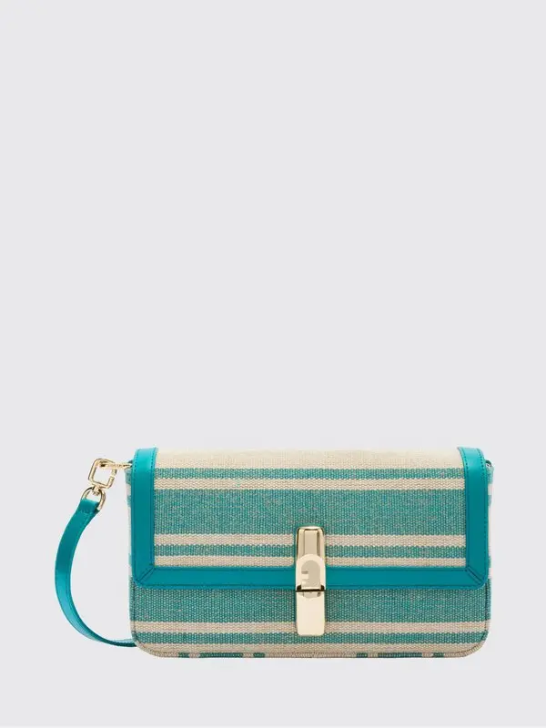 Furla Striped Shoulder Bag