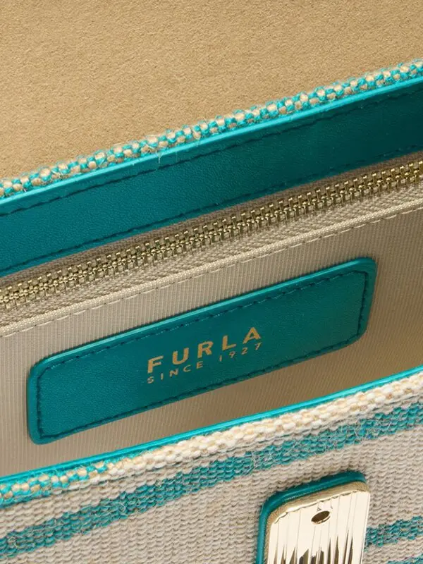 Furla Striped Shoulder Bag