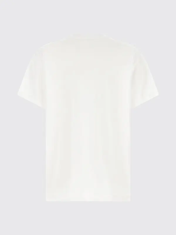 GANNI Crewneck T-shirt With Contrast Logo Print