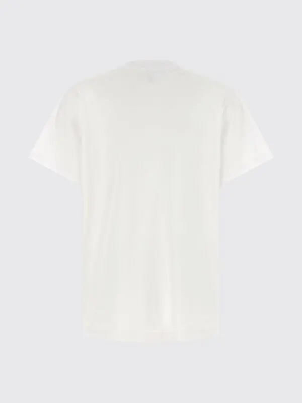 GANNI Graphic Print Cotton T-shirt - White