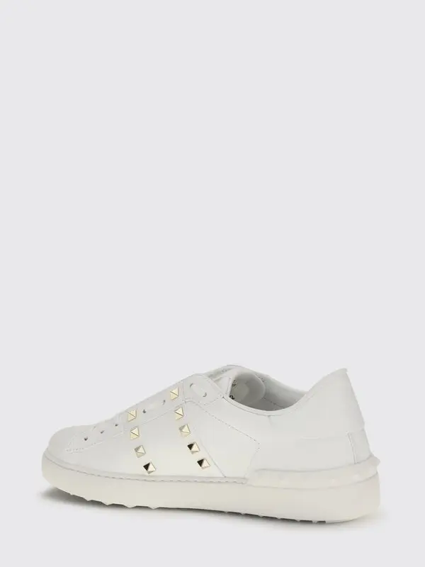 Valentino Garavani Rockstud Untitled Calf Leather Sneakers