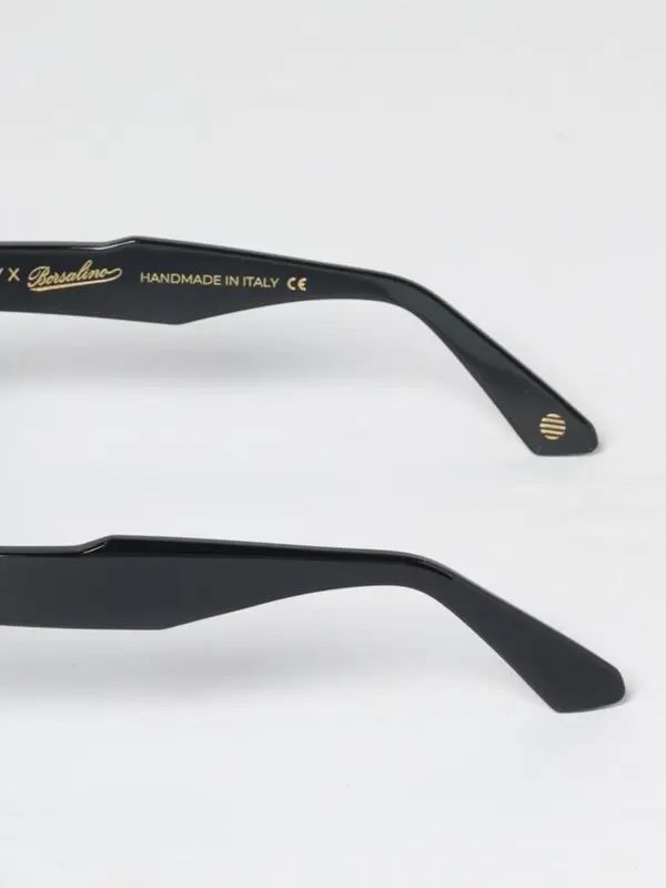 OPHY X BORSALINO Ingrid Acetate Sunglasses - Black