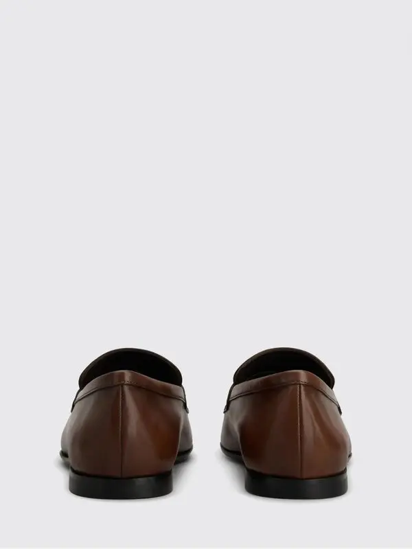 TOD'S Timeless Logo Loafers In Smooth Calfskin