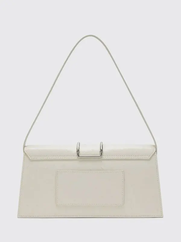 Jacquemus Le Bambino Long Shoulder Bag In Embossed Calfskin