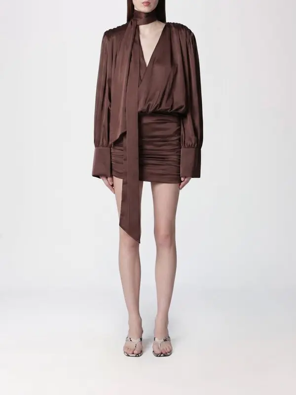 ROTATE BY BIRGER CHRISTENSEN Dress - Brown