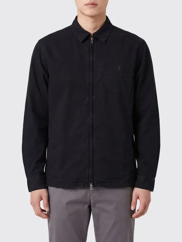 Polo Ralph Lauren Zip-up Shirt Jacket - Black