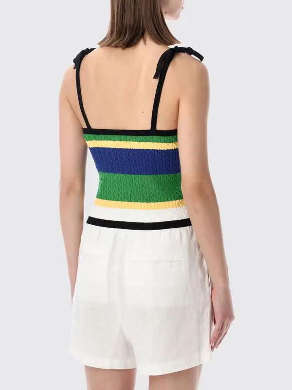 Polo Ralph Lauren Knit Top With Tie Detail