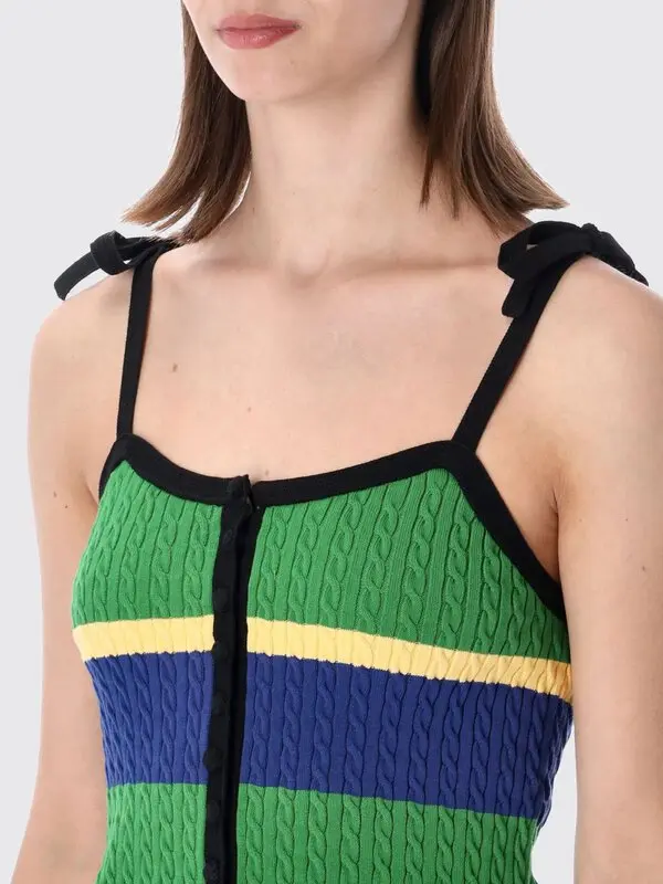 Polo Ralph Lauren Knit Top With Tie Detail