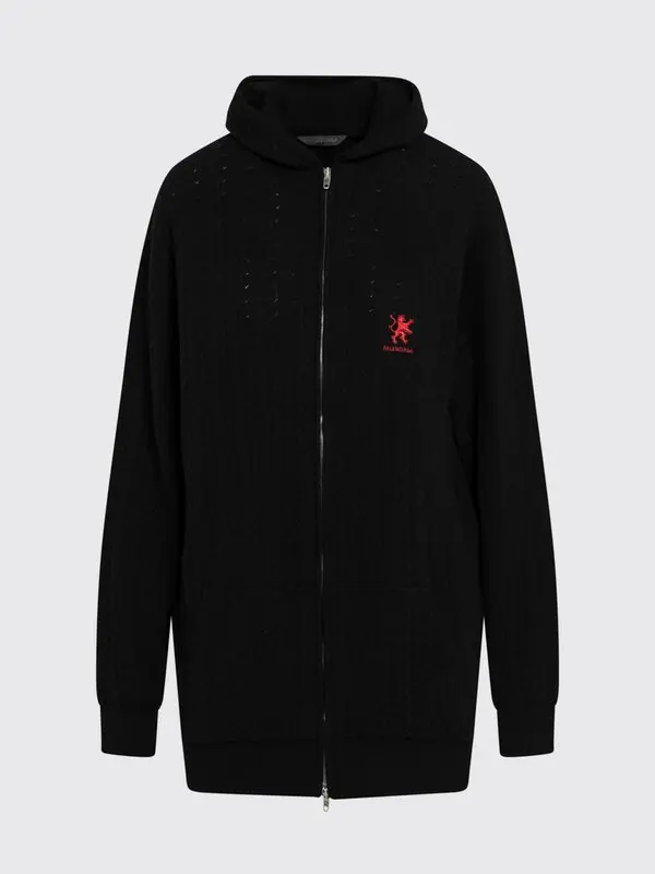 Balenciaga Zip-up Hooded Dress