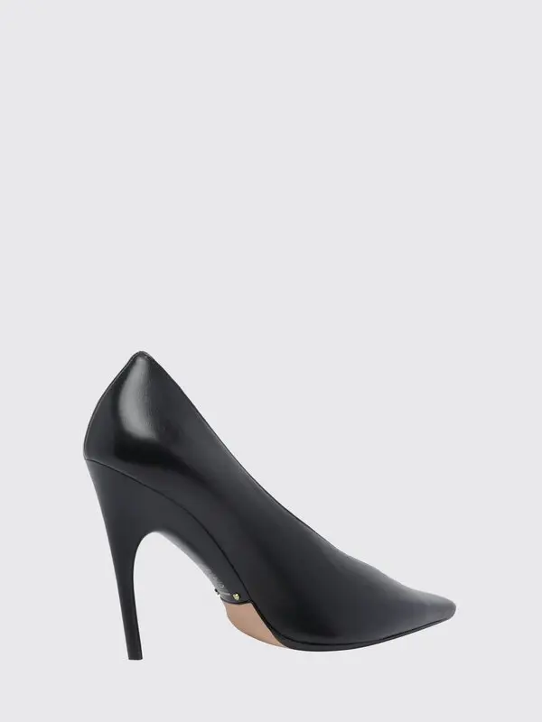 Balenciaga Duchesse Calfskin Leather Pumps With High Stiletto Heel - Black