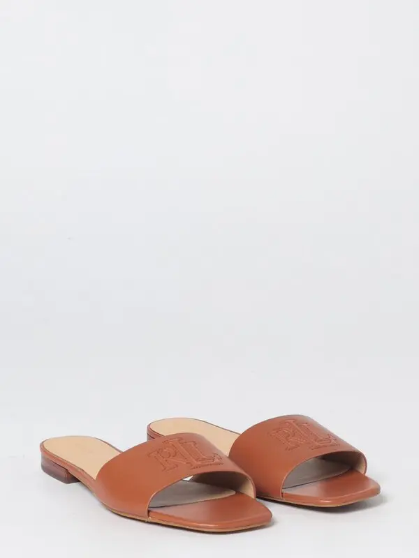 Ralph Lauren Everley Mule Sandals - Leather