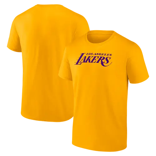LOGO ATHLETIC Los Angeles Lakers Wordmark T-shirt - Gold