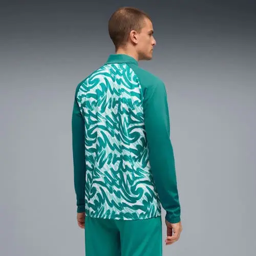 PUMA Portugal National Team Pre-match Quarter-zip Top - Green