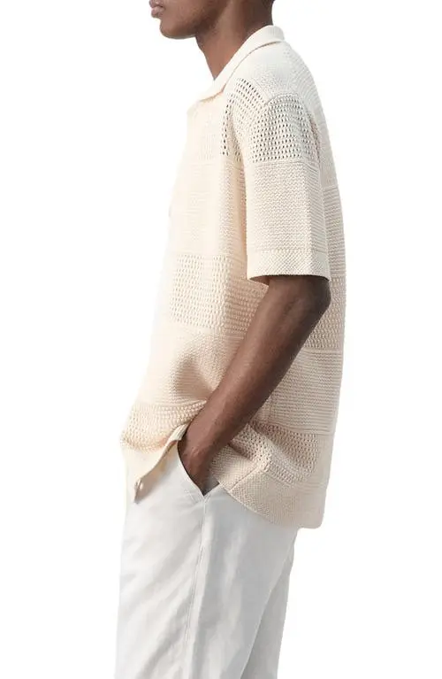 Mango Open Stitch Shirt