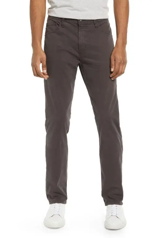 Ag Everett Stretch Sateen Slim Straight Pants - Shadow Hawk