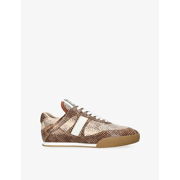 Chloé Suede Low Top Lace-up Trainers
