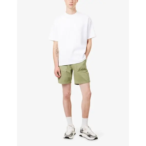 ARNE Carpenter Patch-pocket Denim Shorts