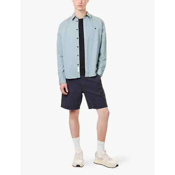 Rag & Bone Tomlin Long-sleeve Cotton-blend Shirt