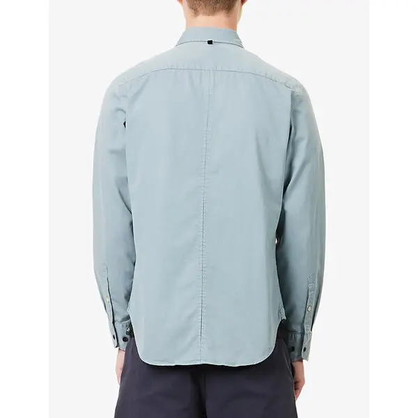 Rag & Bone Tomlin Long-sleeve Cotton-blend Shirt