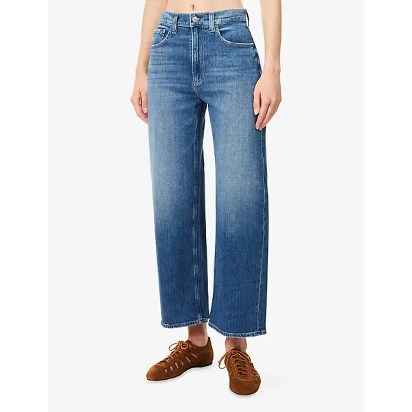 Paige High-rise Barrel Leg Jeans