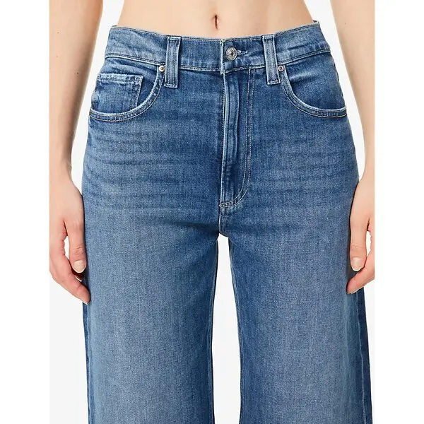 Paige High-rise Barrel Leg Jeans