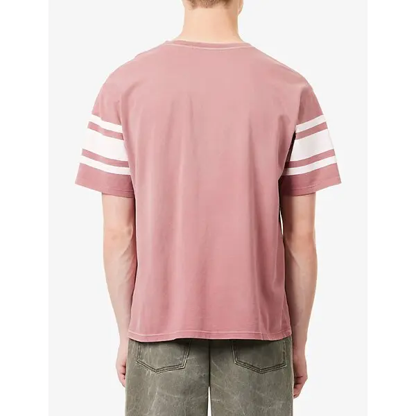 DUKE + DEXTER Rising Printed Cotton T-shirt