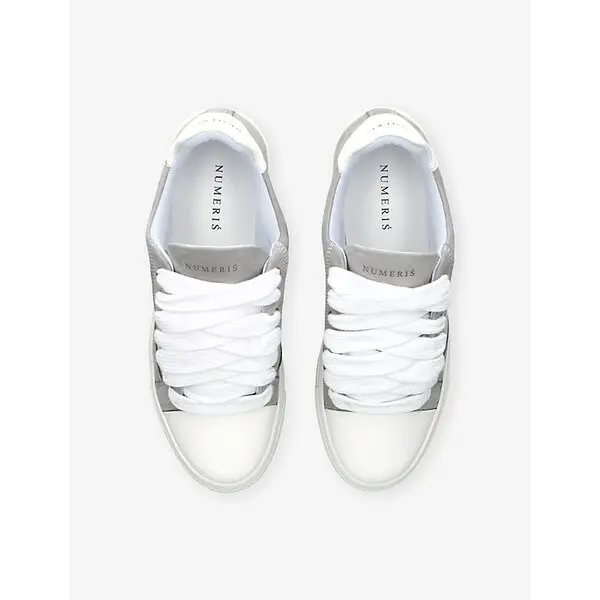NUMERIS Atelier Suede Lace-up Trainers