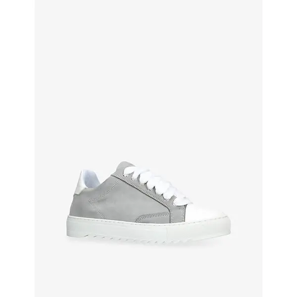 NUMERIS Atelier Suede Lace-up Trainers