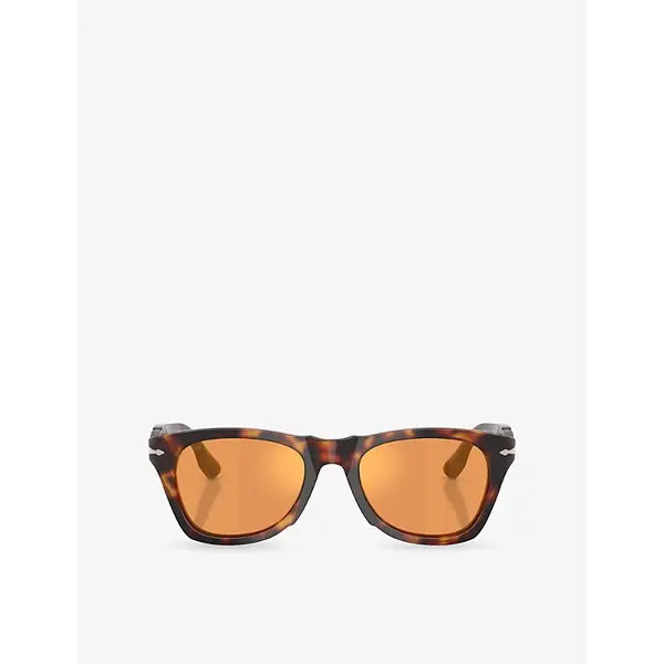 Persol Phantos-frame Acetate Sunglasses - Brown